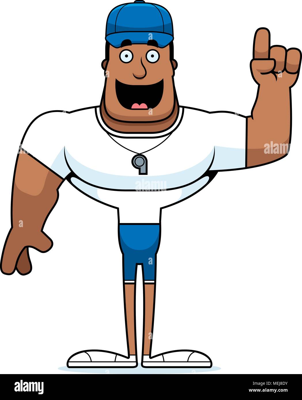 A cartoon coach with an idea Stock Vector Image & Art - Alamy