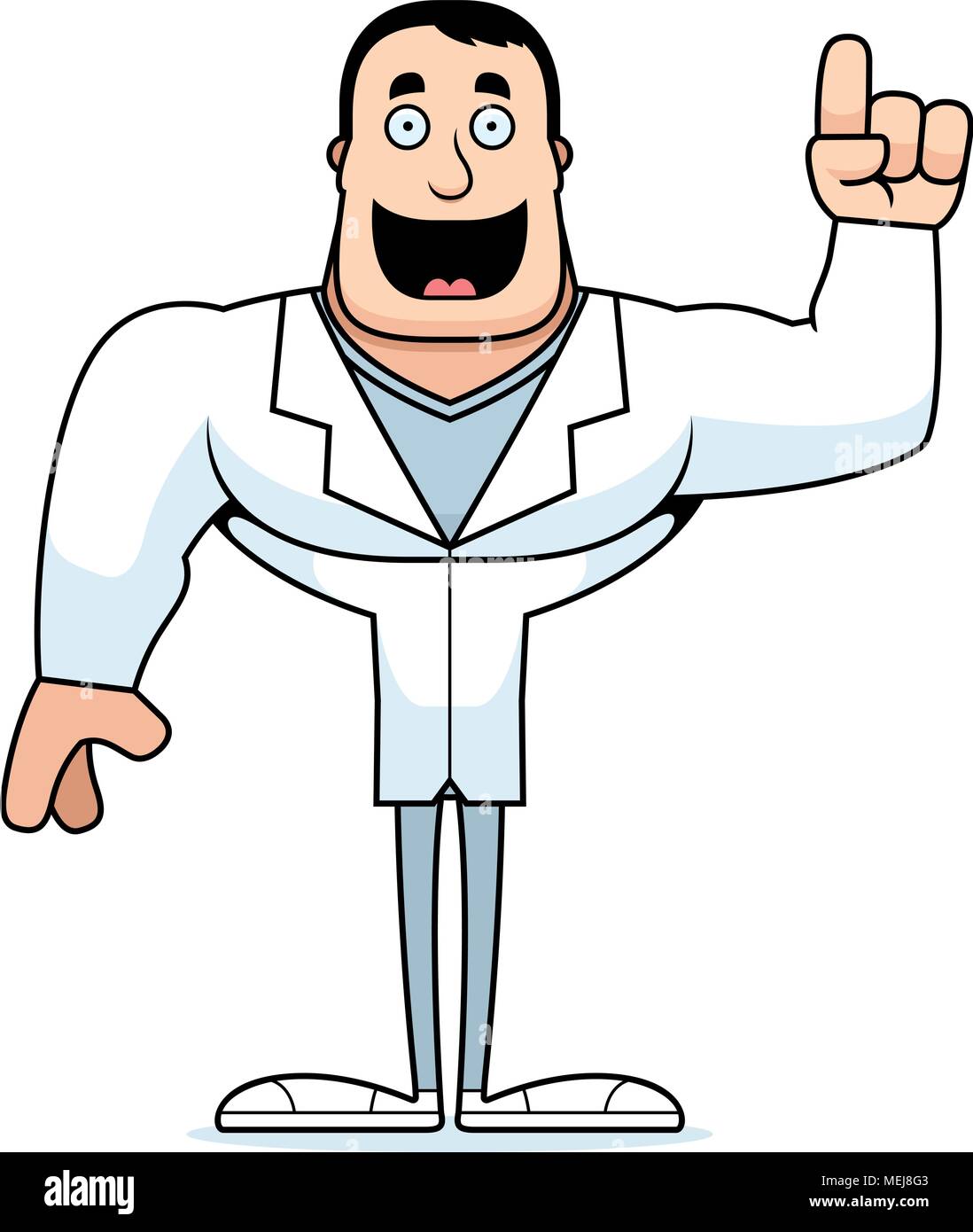 A cartoon doctor with an idea Stock Vector Image & Art - Alamy