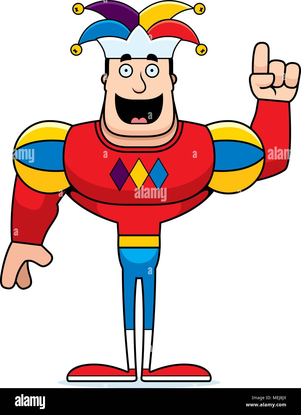 A cartoon jester with an idea Stock Vector Image & Art - Alamy