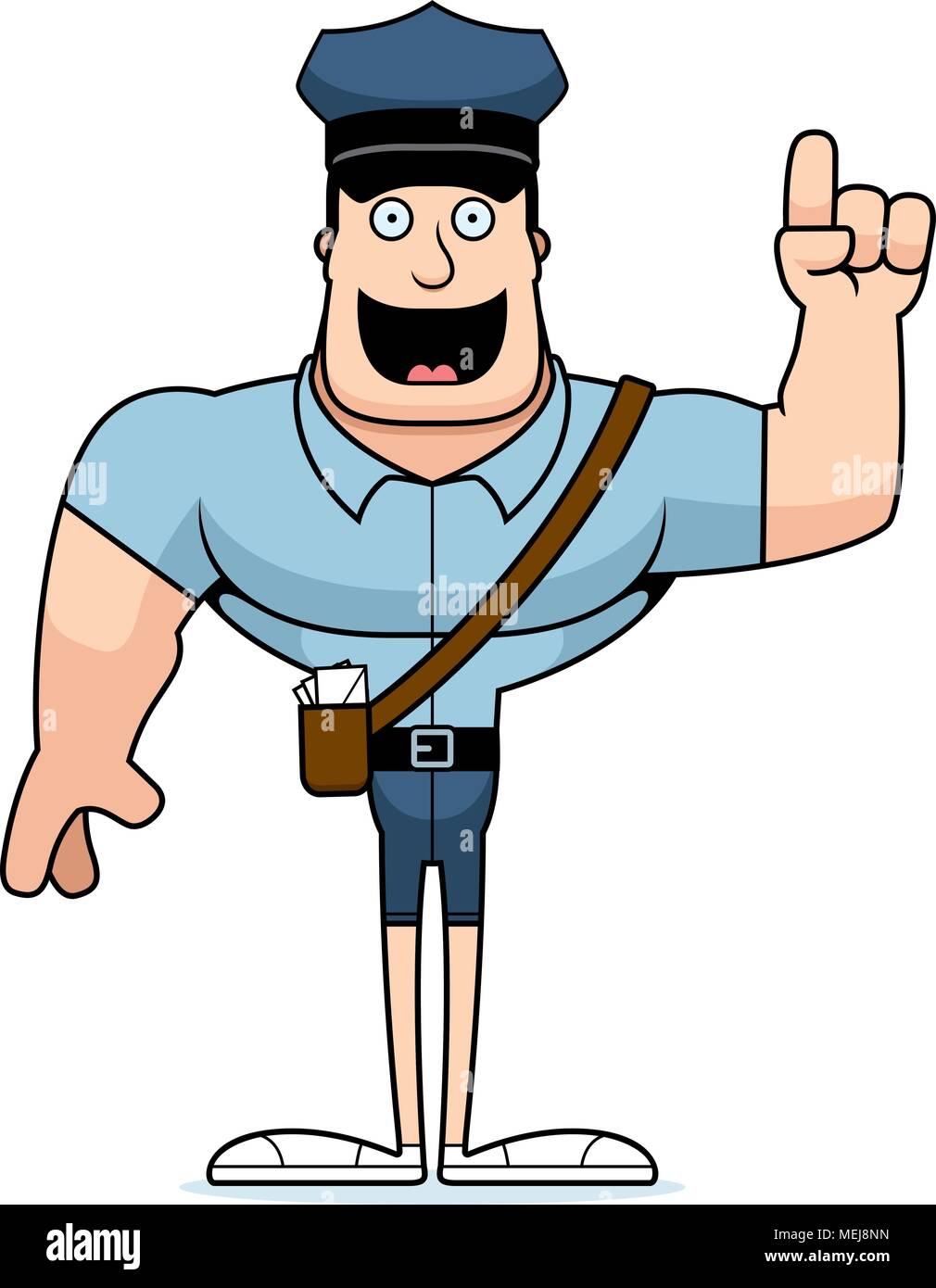 Postal carrier Stock Vector Images - Alamy