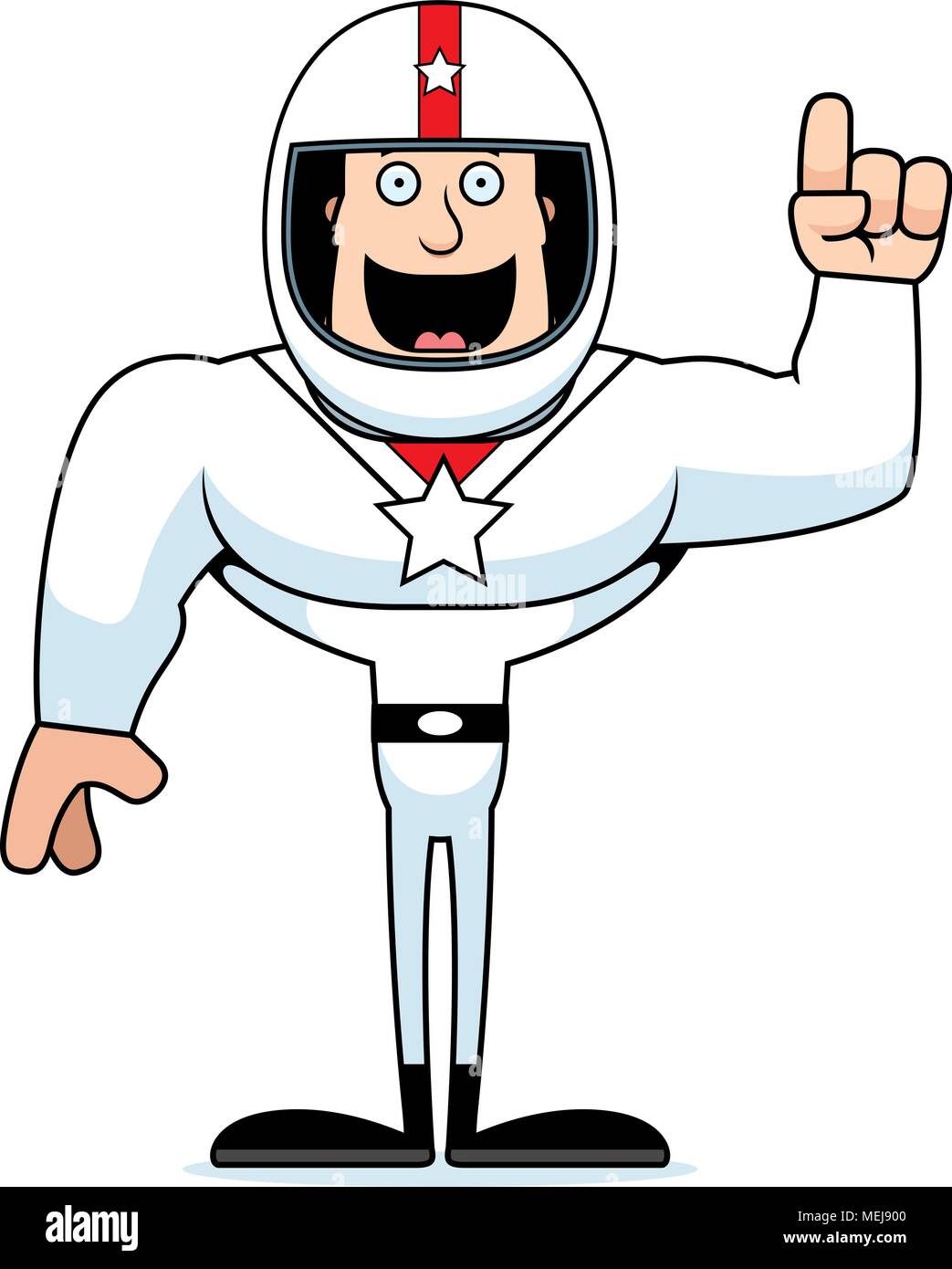 Smiling race driver Stock Vector Images - Alamy