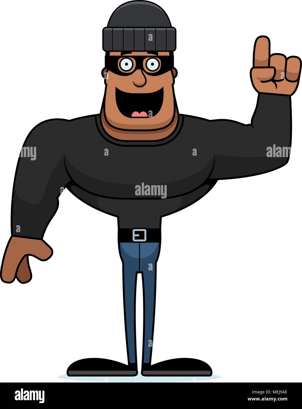 Cartoon thief Stock Vector Images - Alamy