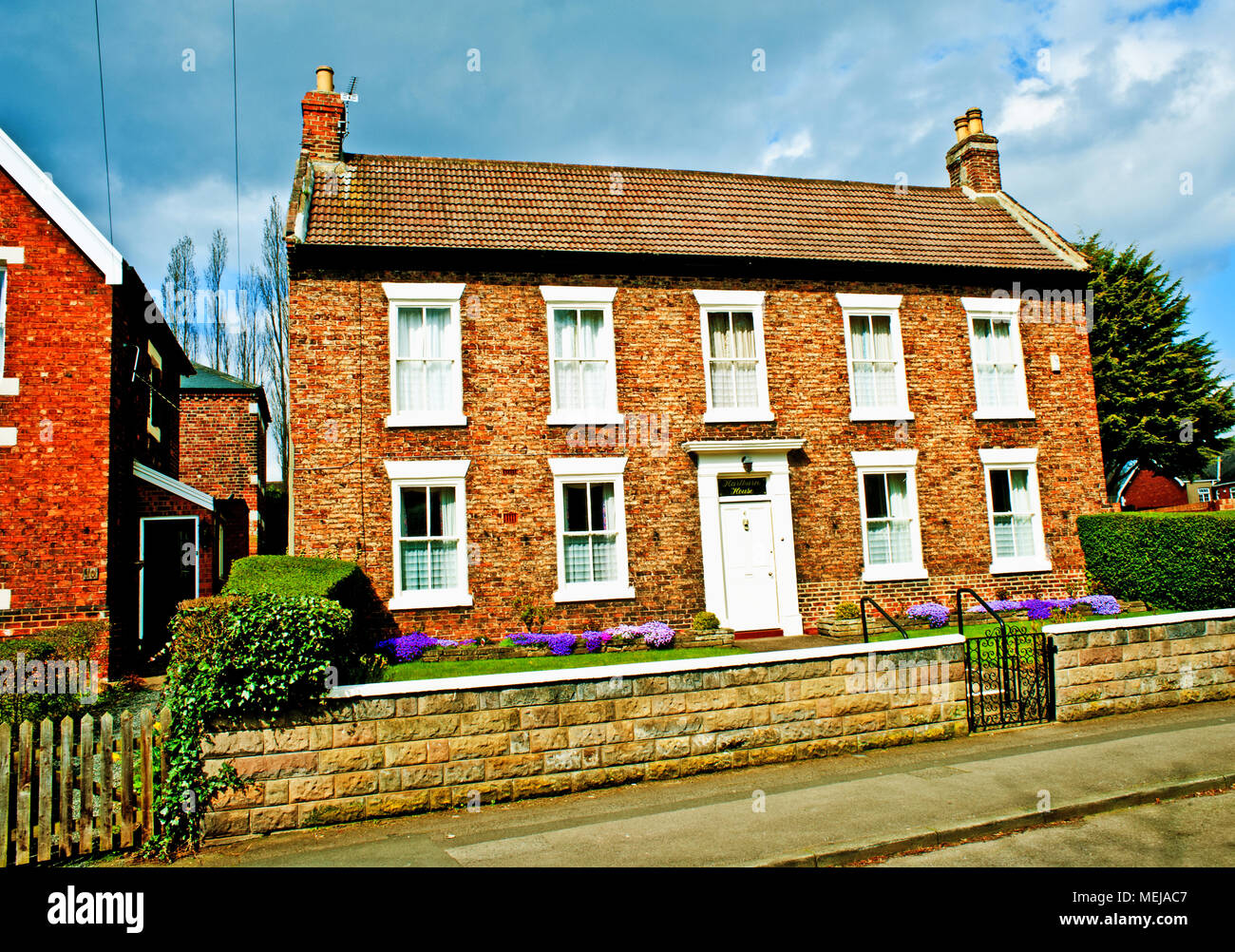 Hartburn village hi-res stock photography and images - Alamy