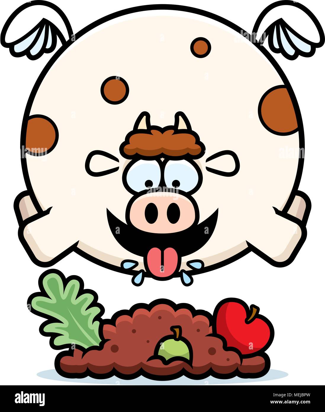 Salivating cow hi-res stock photography and images - Alamy