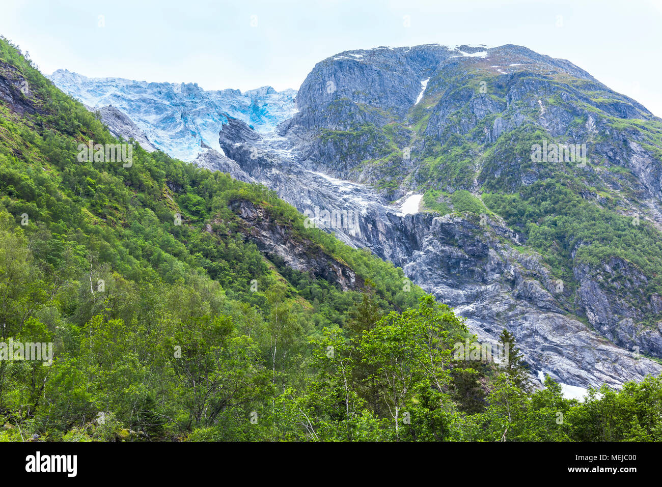 Norwegian glacial landscape hi-res stock photography and images - Alamy