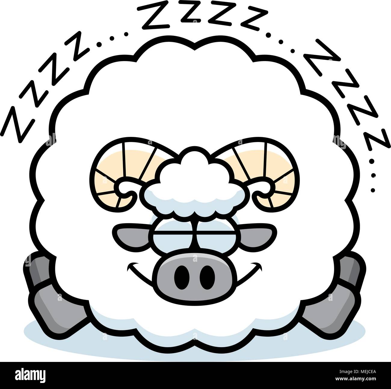 Ram resting Stock Vector Images - Alamy