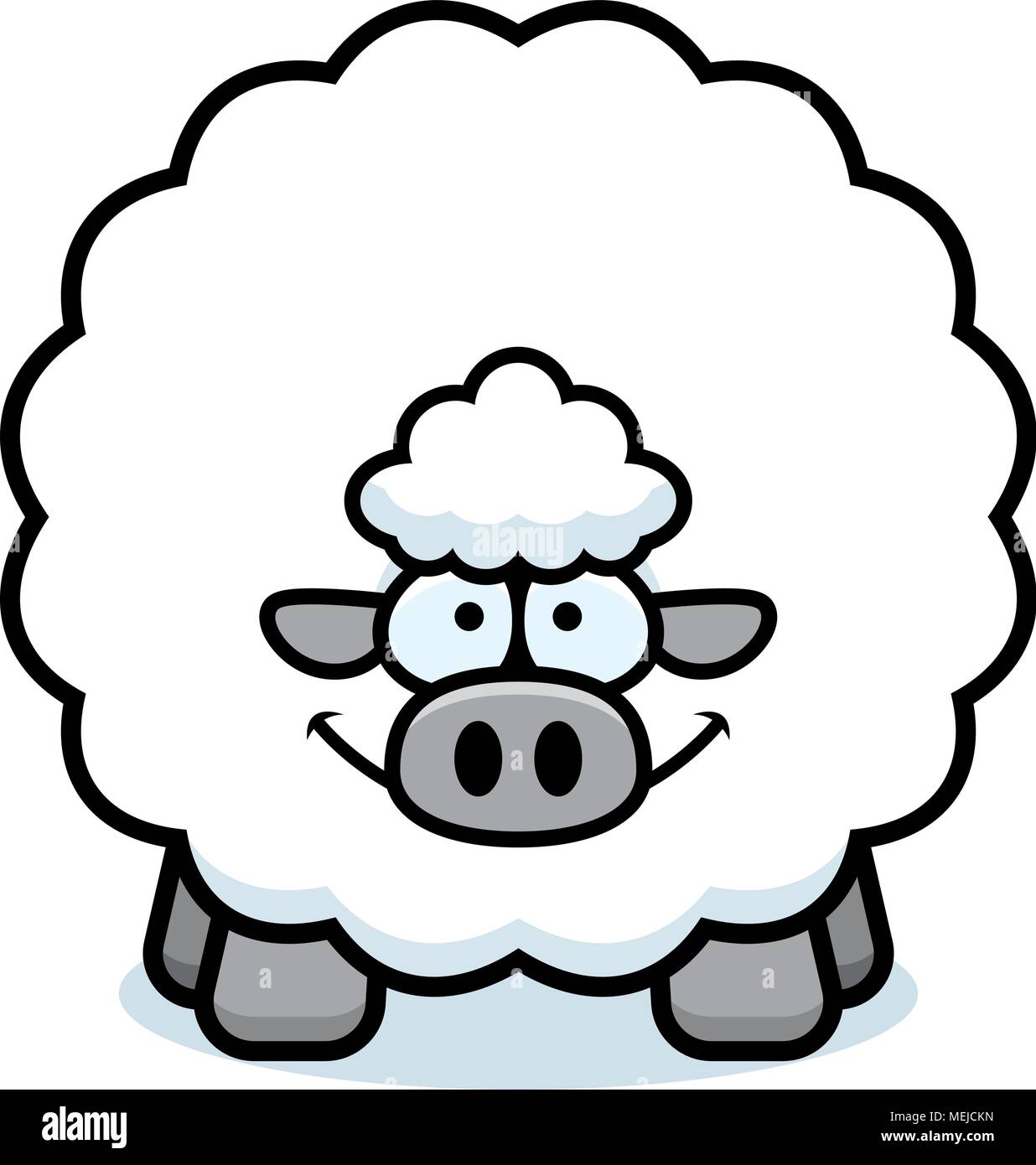 Sheep looking Stock Vector Images - Alamy