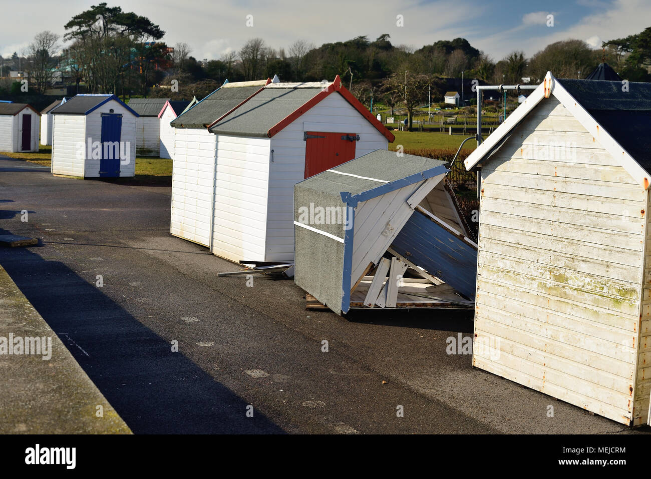 Blown out hut hi-res stock photography and images - Alamy