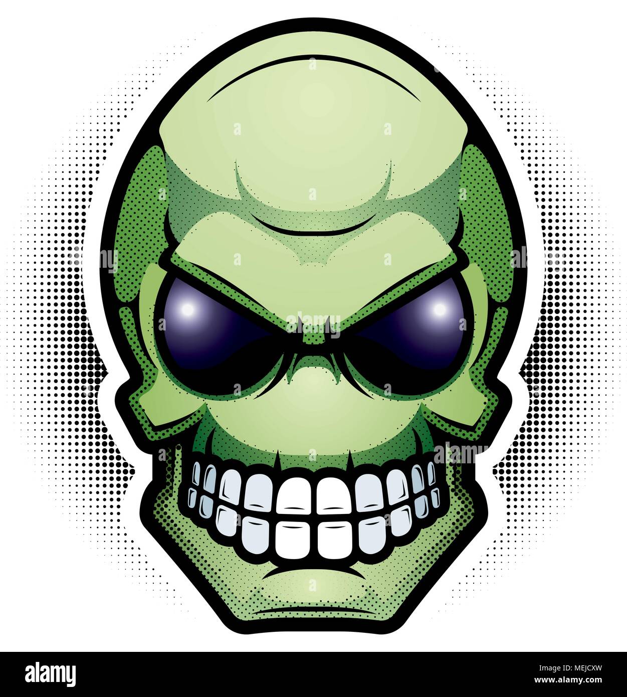 Evil Alien Clipart Image