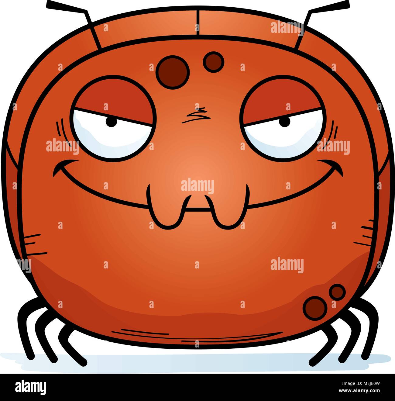 A cartoon illustration of an evil looking ant Stock Vector Image & Art ...