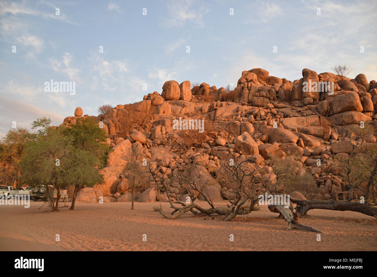 Red sunset in namib desert hi-res stock photography and images - Alamy