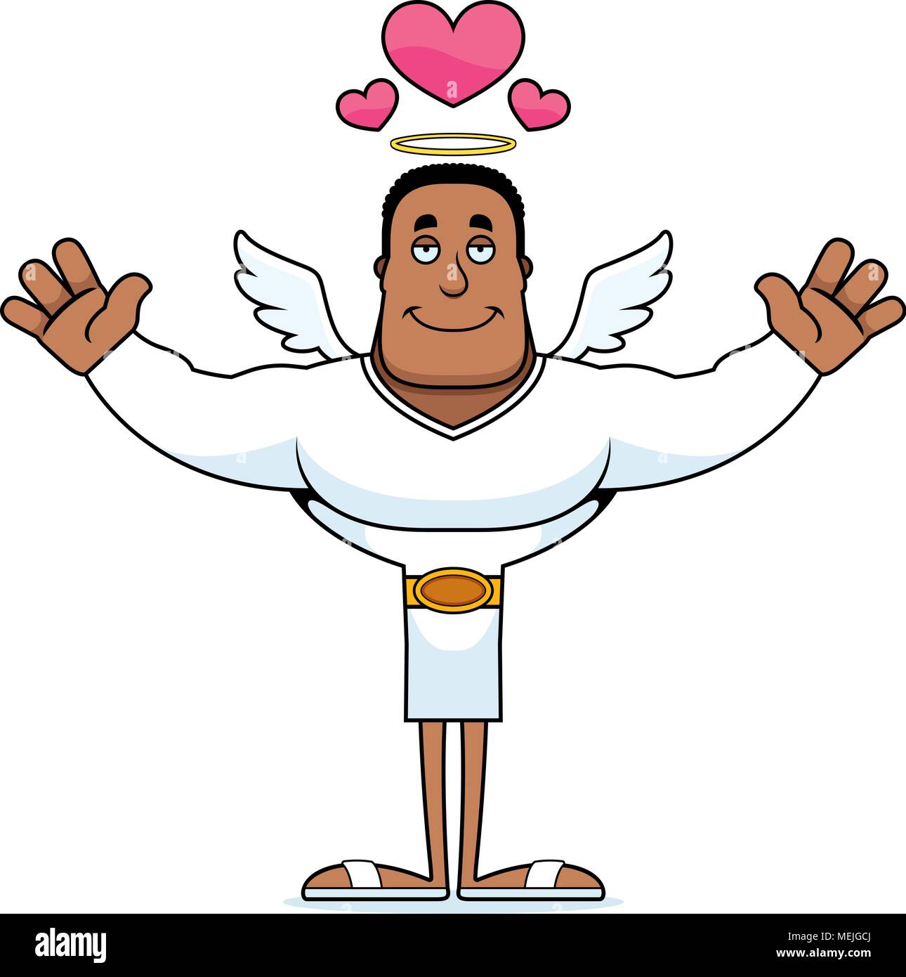 A cartoon angel ready to give a hug Stock Vector Image & Art - Alamy