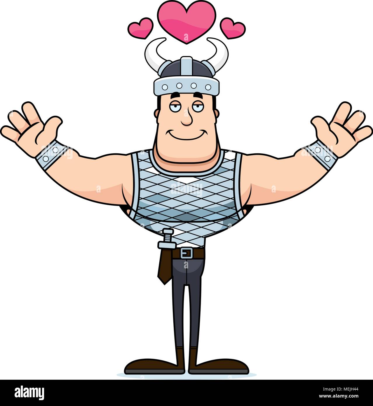 A cartoon Viking ready to give a hug Stock Vector Image & Art - Alamy