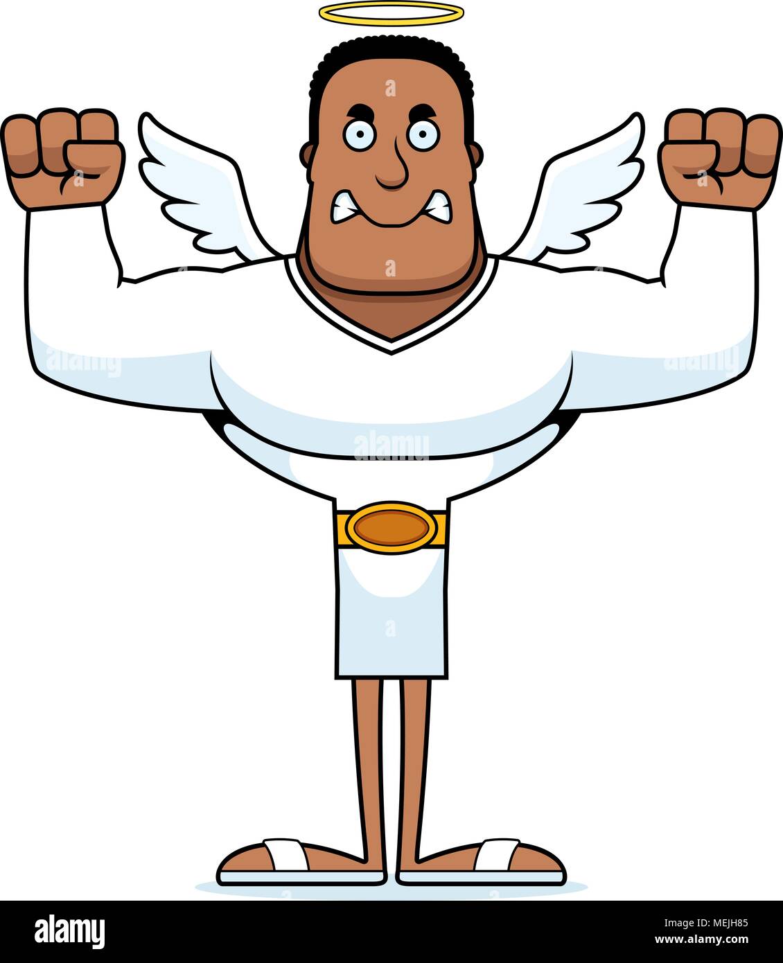 A cartoon angel looking angry Stock Vector Image & Art - Alamy