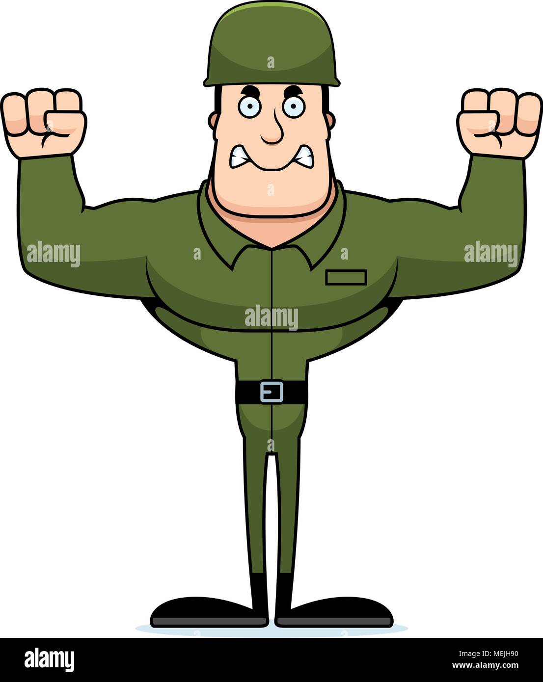 Angry soldier hi-res stock photography and images - Alamy