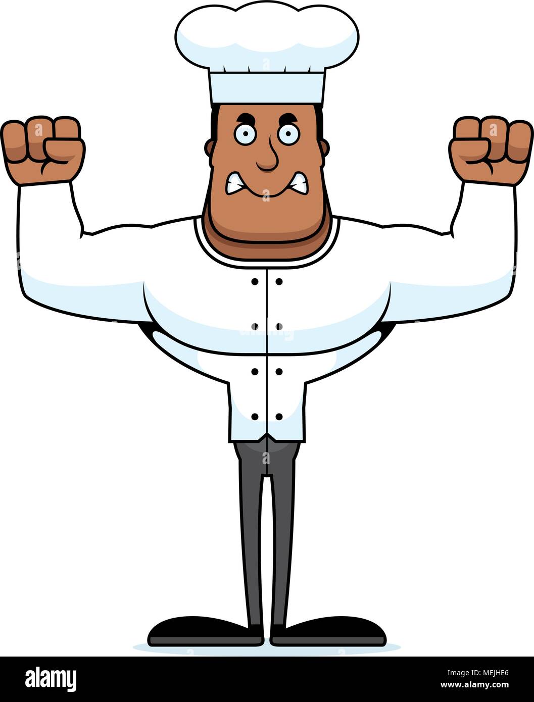 A cartoon chef looking angry Stock Vector Image & Art - Alamy