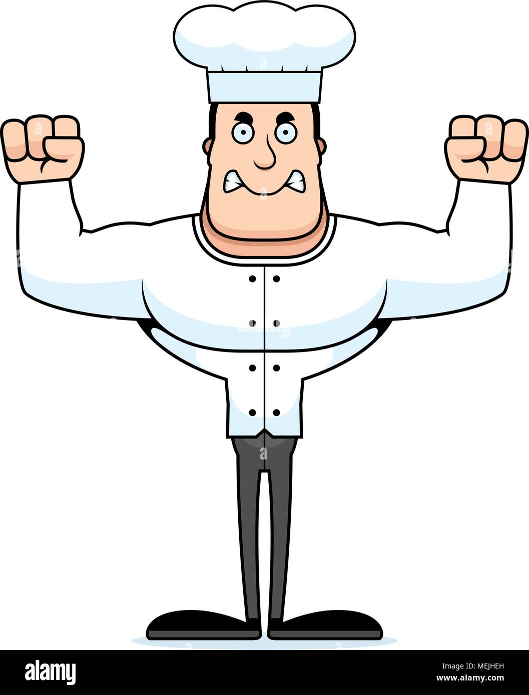 A cartoon chef looking angry Stock Vector Image & Art - Alamy