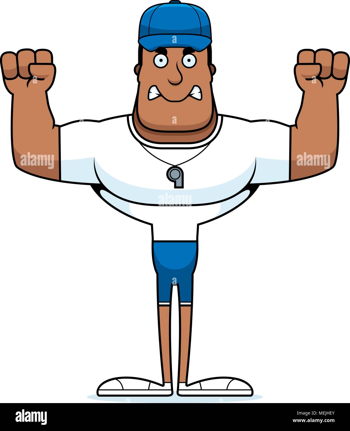 A cartoon coach looking angry Stock Vector Image & Art - Alamy