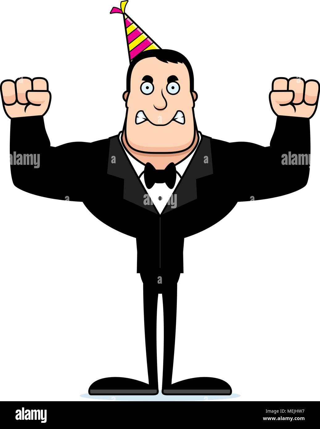 A cartoon partygoer looking angry Stock Vector Image & Art - Alamy