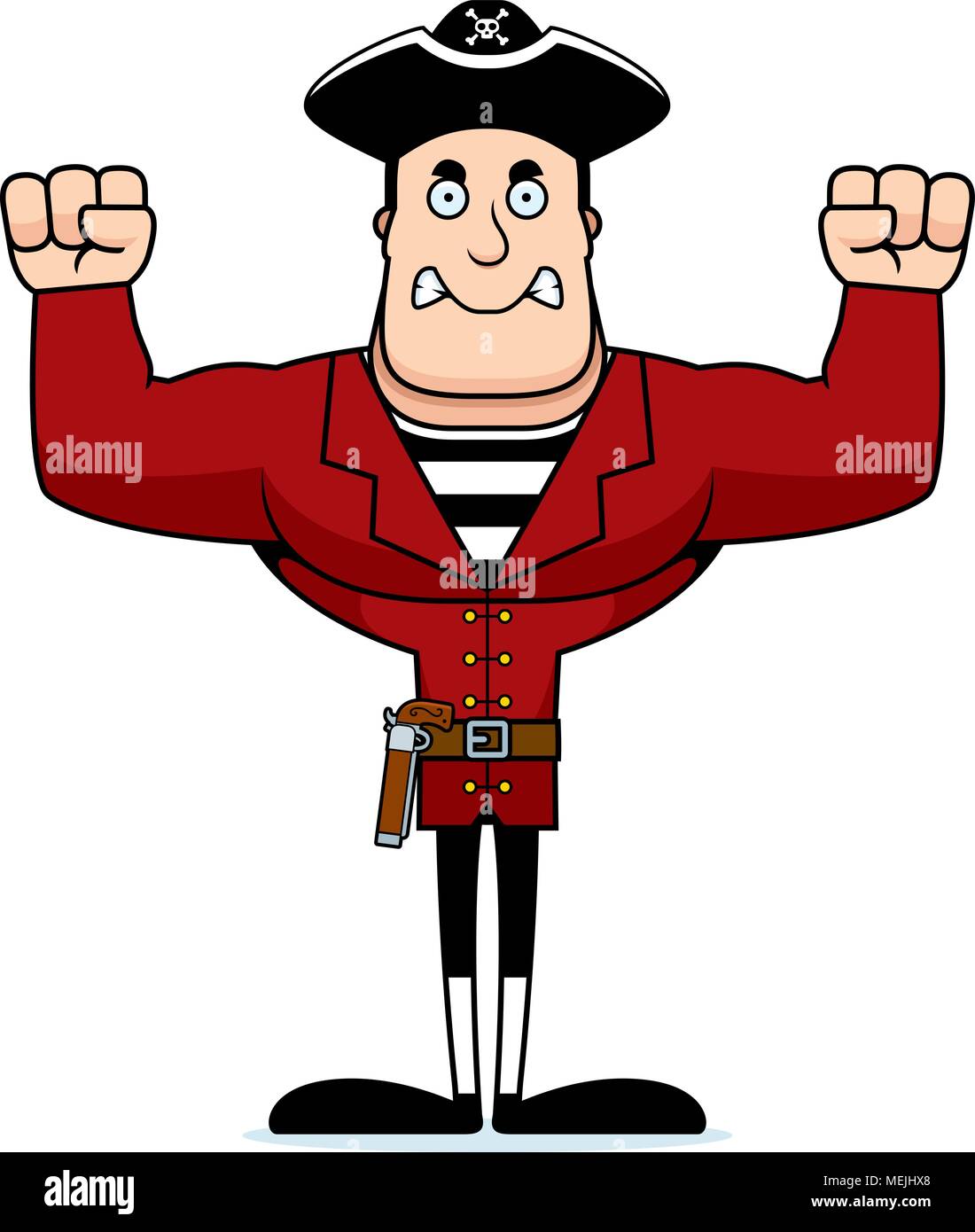 A cartoon pirate looking angry Stock Vector Image & Art - Alamy