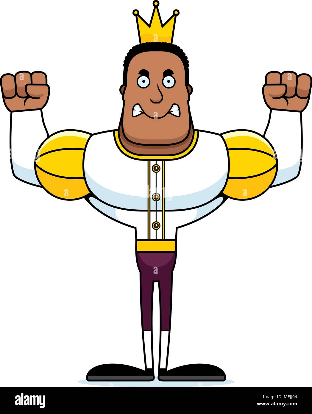 A cartoon prince looking angry Stock Vector Image & Art - Alamy