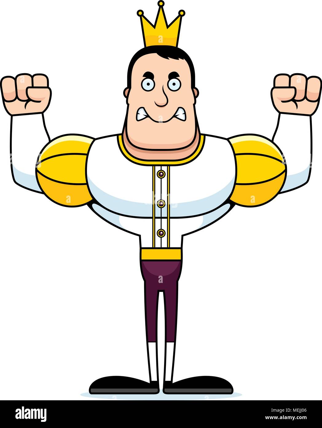 A cartoon prince looking angry Stock Vector Image & Art - Alamy