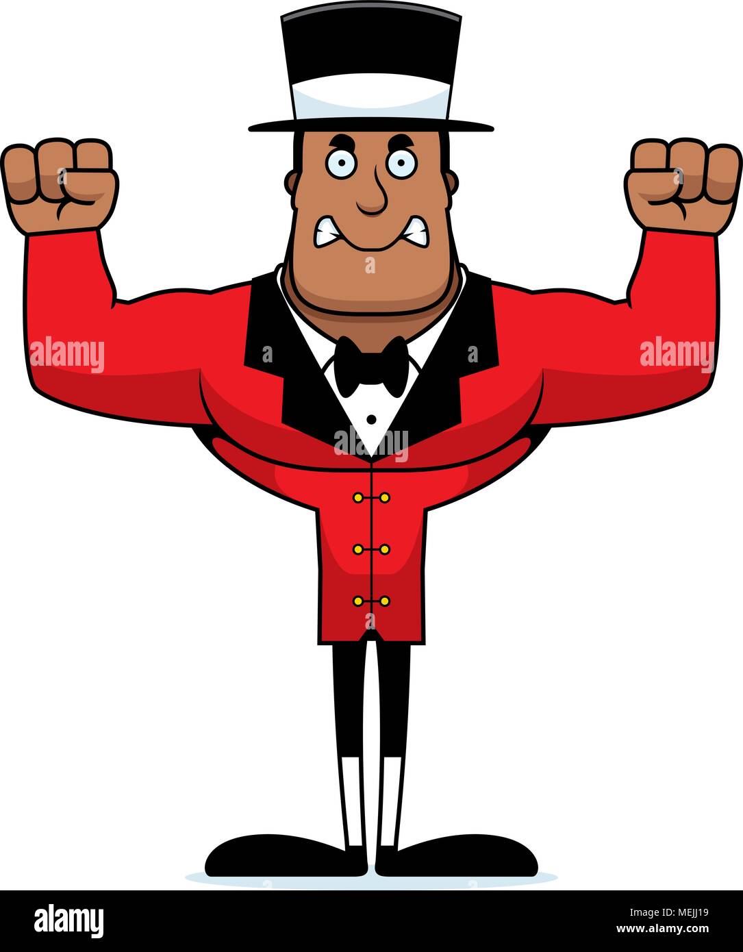 A cartoon ringmaster looking angry Stock Vector Image & Art - Alamy