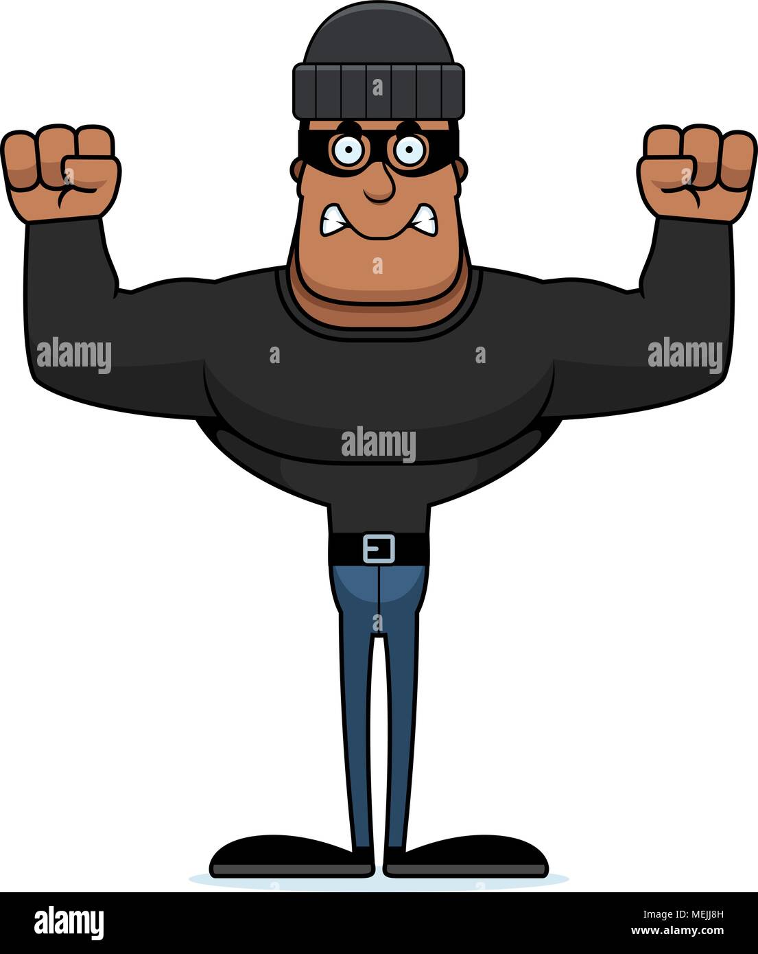 A cartoon thief looking angry Stock Vector Image & Art - Alamy