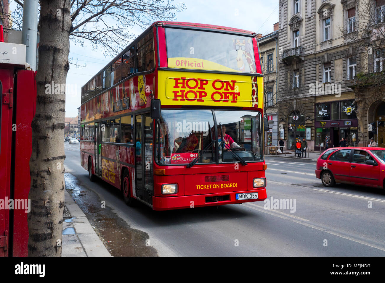 Big bus budapest hi-res stock photography and images - Alamy