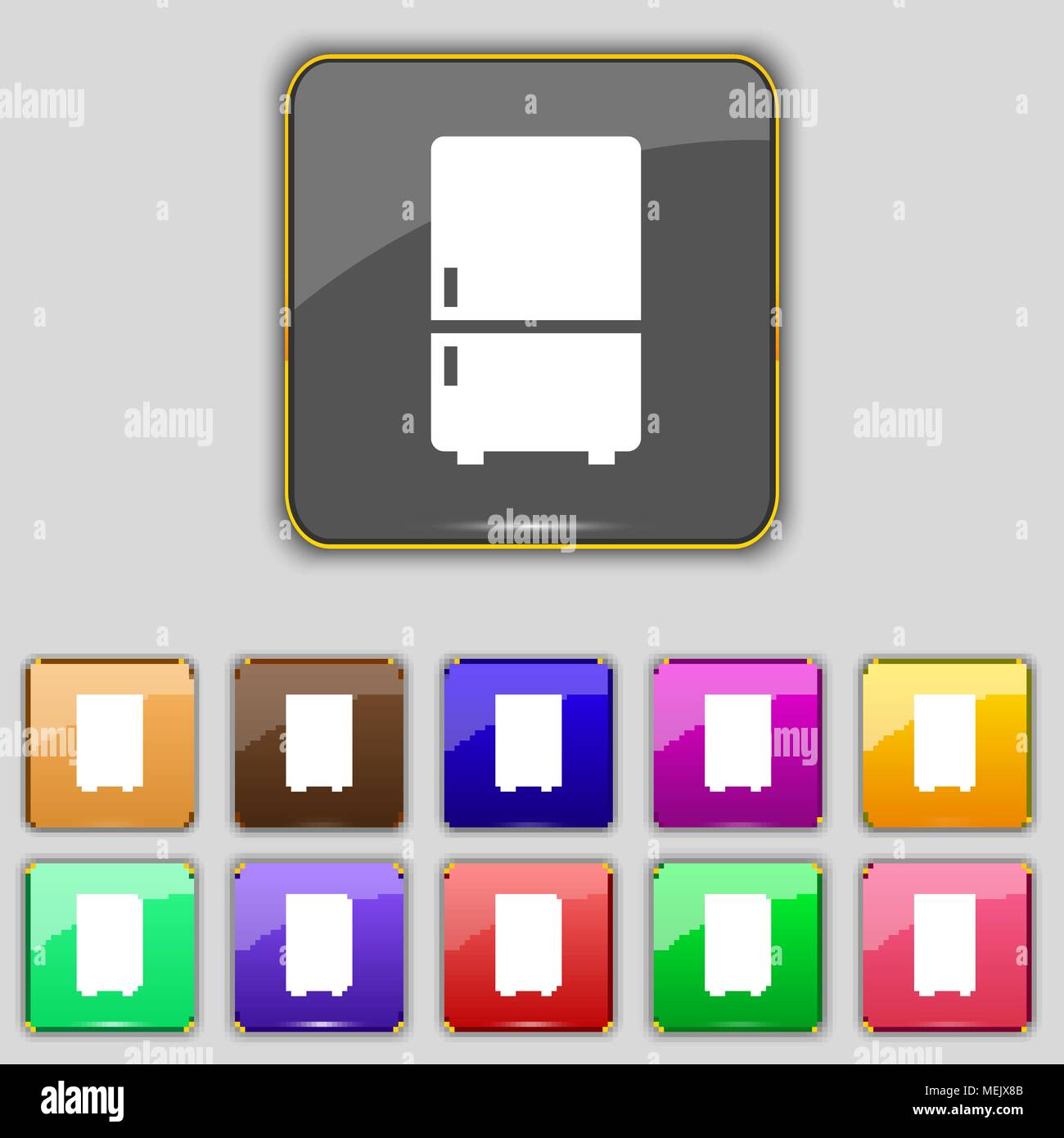 Refrigerator food list Stock Vector Images - Alamy