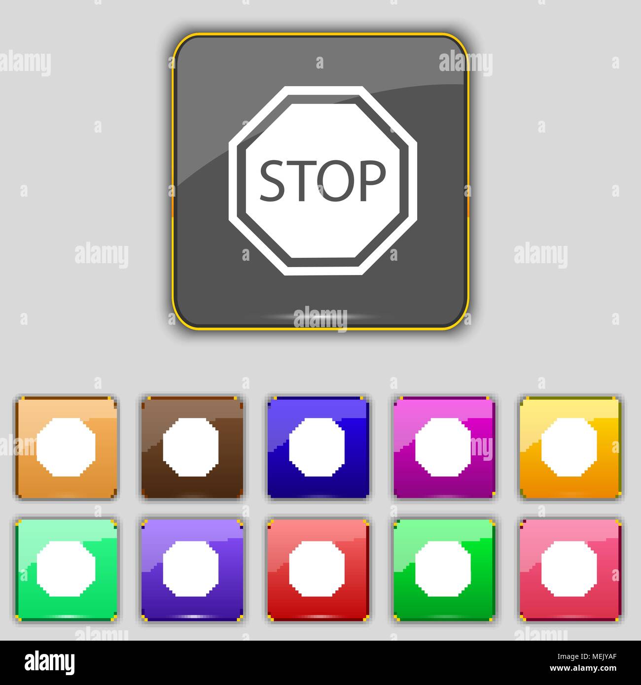 Look both ways vector vectors Stock Vector Images - Alamy