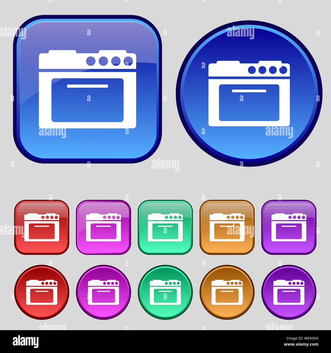 Vintage stove design Stock Vector Images - Alamy