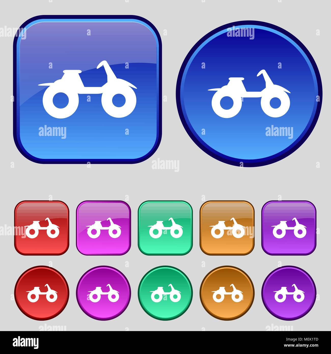 Vintage army motorcycle Stock Vector Images - Alamy