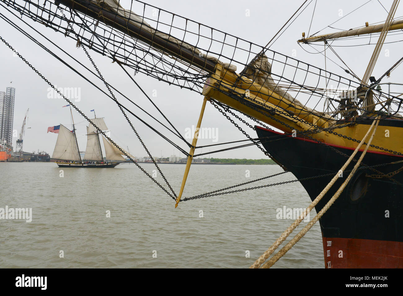 Tall Ships - 18th and 19th century Stock Photo - Alamy