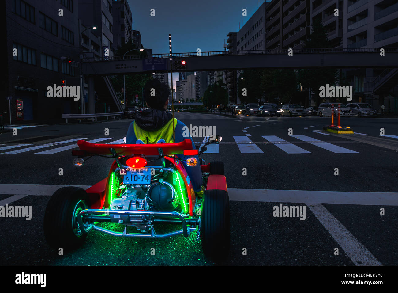 Tokyo, Japan - November 12, 2017 : Marikart tour ,dress up the ...