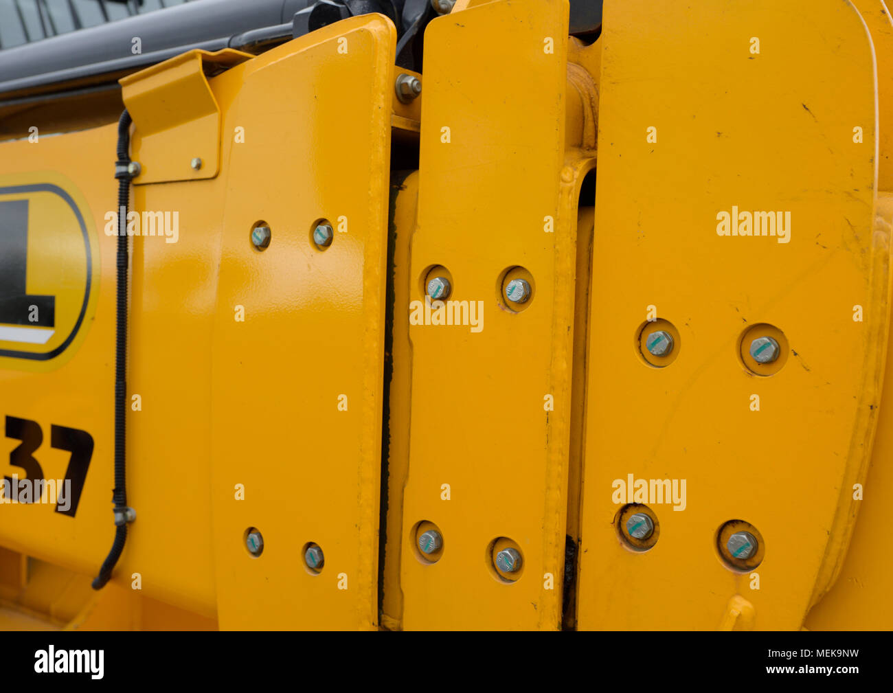 Telehandler boom sections closed hi-res stock photography and images ...