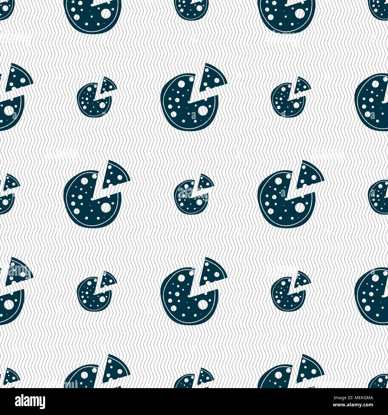 Map pointer setting icon sign. Seamless abstract background with geometric shapes. Vector ...