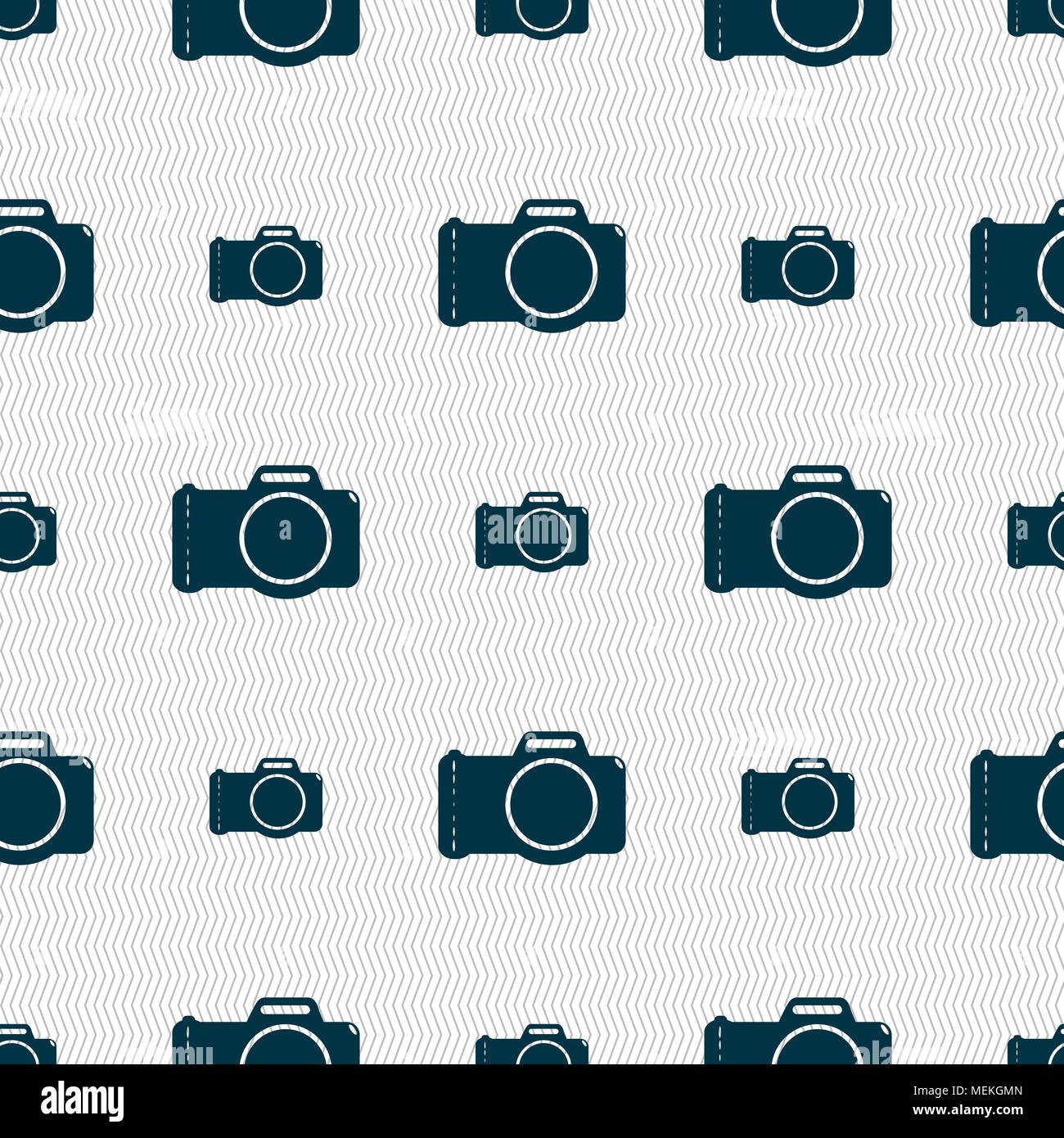 Map Pointer Icon Sign Seamless Abstract Background With Geometric Shapes Vector Illustration