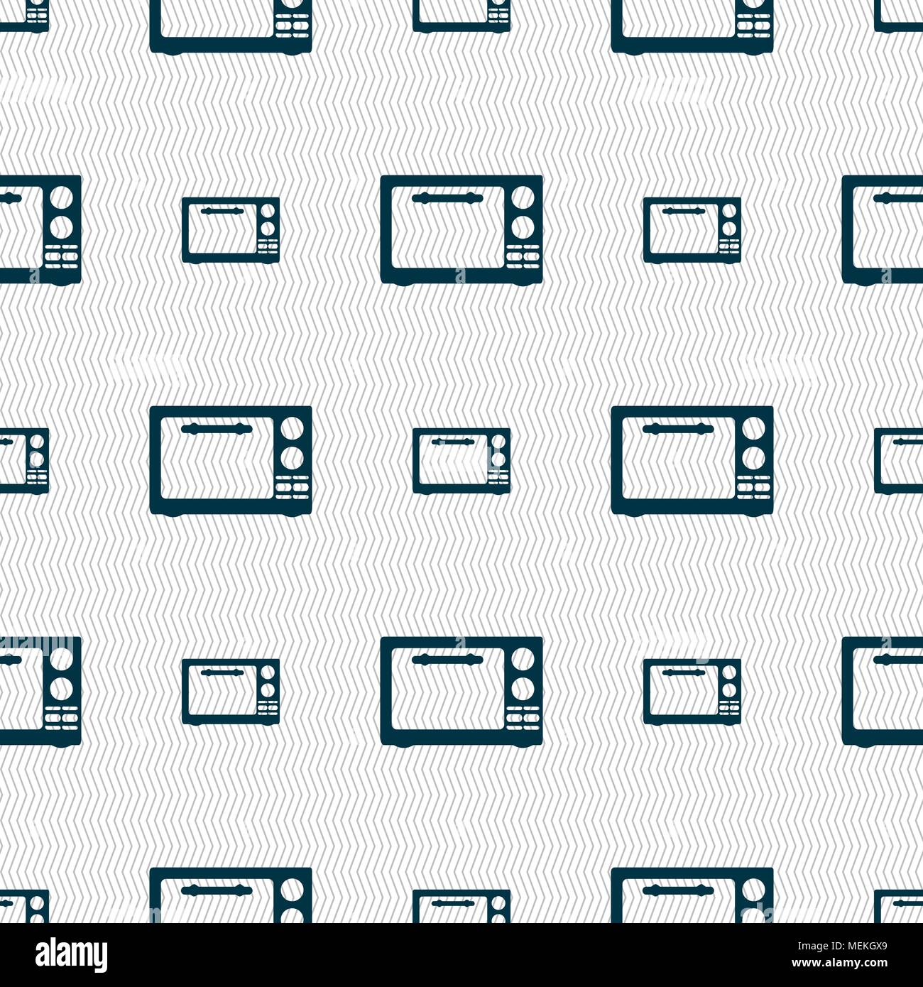 number zero icon sign. Seamless abstract background with geometric ...