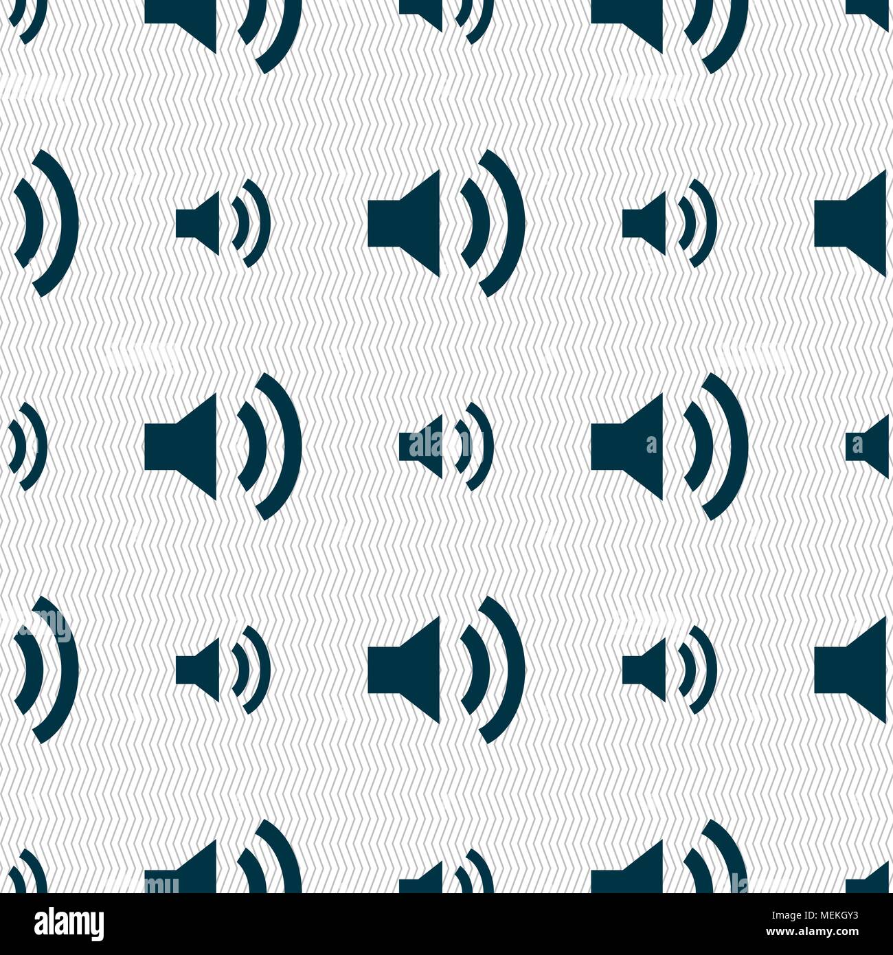 number four icon sign. Seamless abstract background with geometric ...