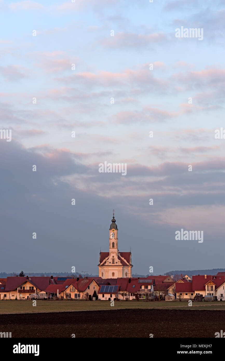 Steinhausen, Southern Germany. The church is considered the most ...