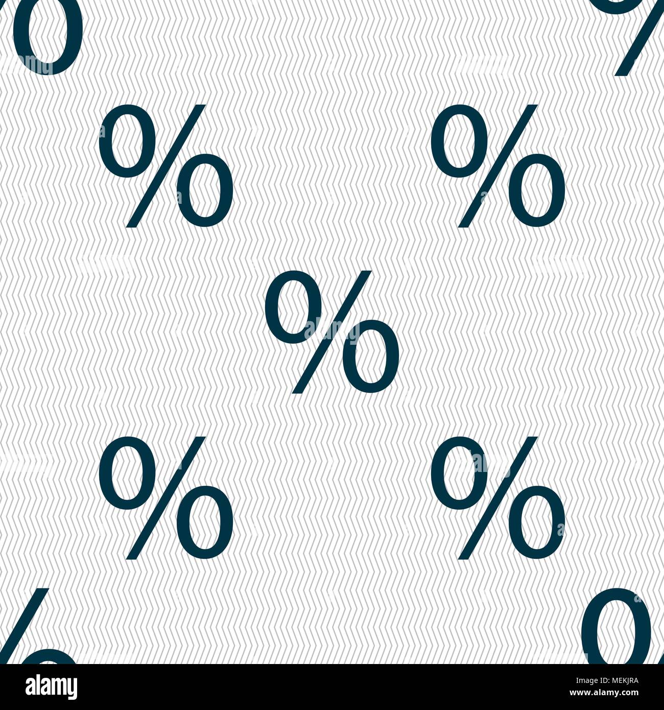 Discount percent sign icon. Modern interface website buttons. Seamless ...