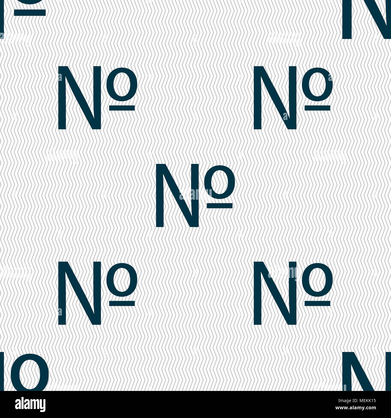 number icon. Set Flat modern. Seamless abstract background with ...