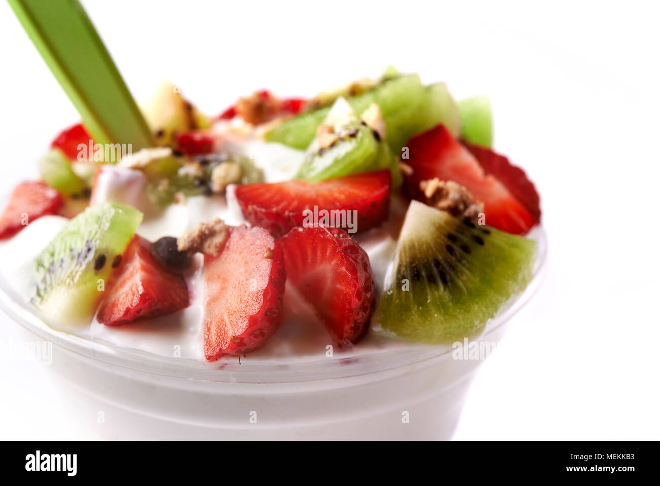 Crunchy nut yoghurt hi-res stock photography and images - Alamy