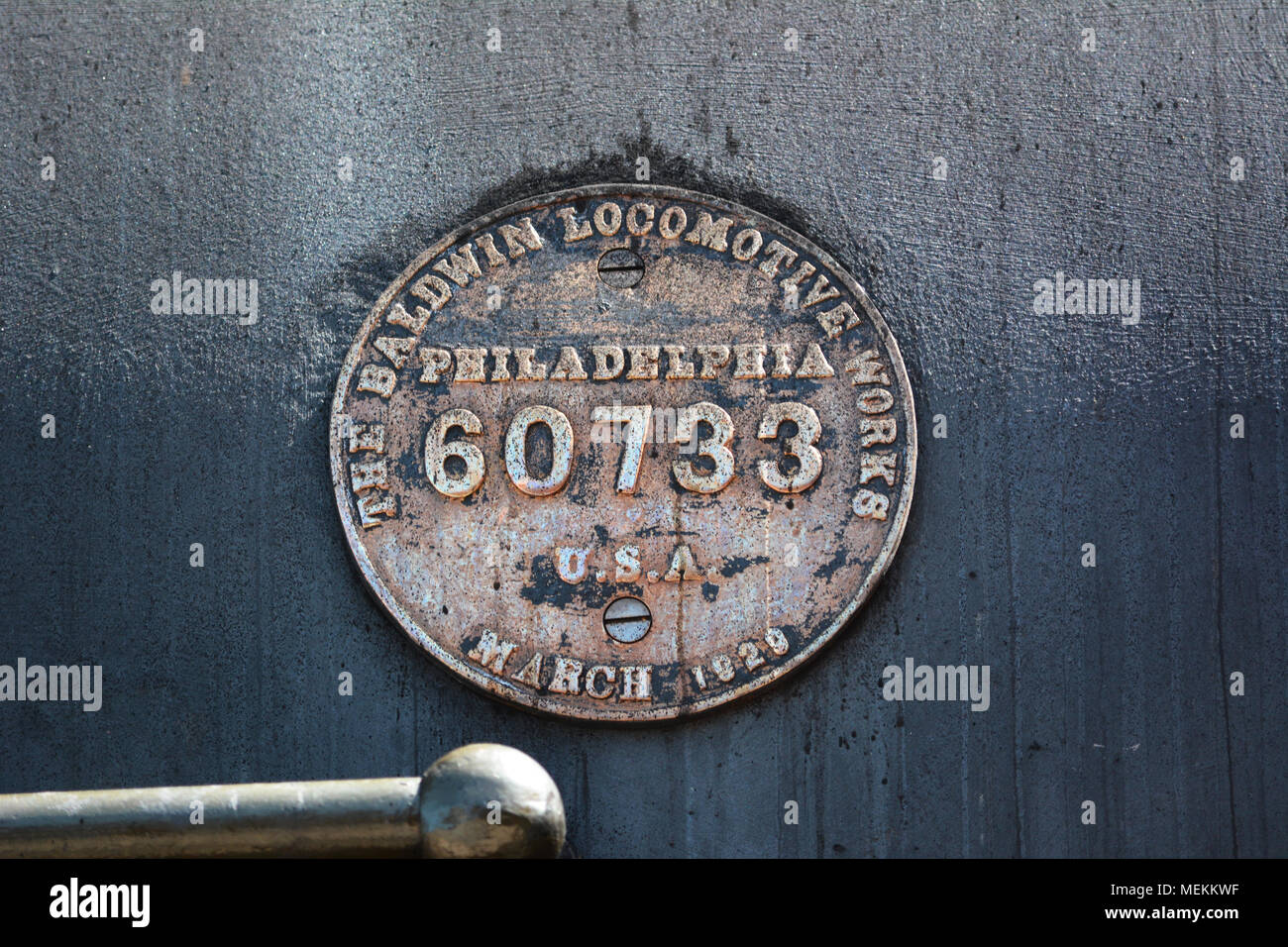 Locomotive Plate Stock Photos & Locomotive Plate Stock Images - Alamy