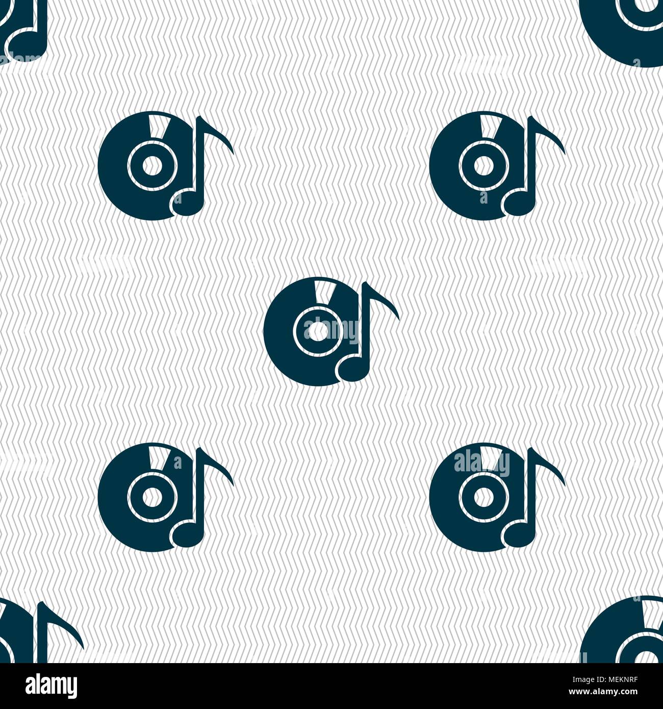 CD or DVD icon sign. Seamless abstract background with geometric shapes ...