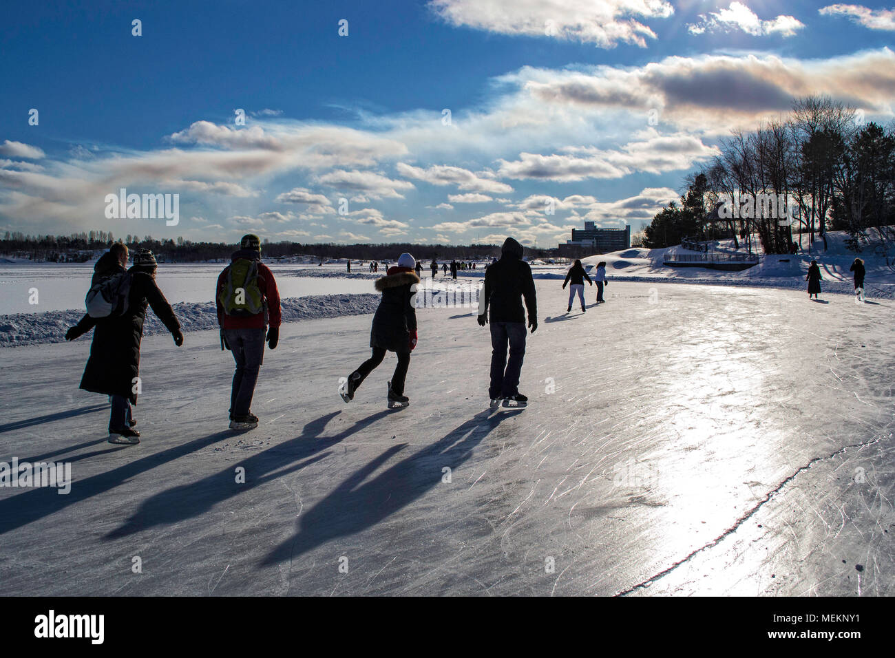Skating skate sunny people hi-res stock photography and images - Alamy