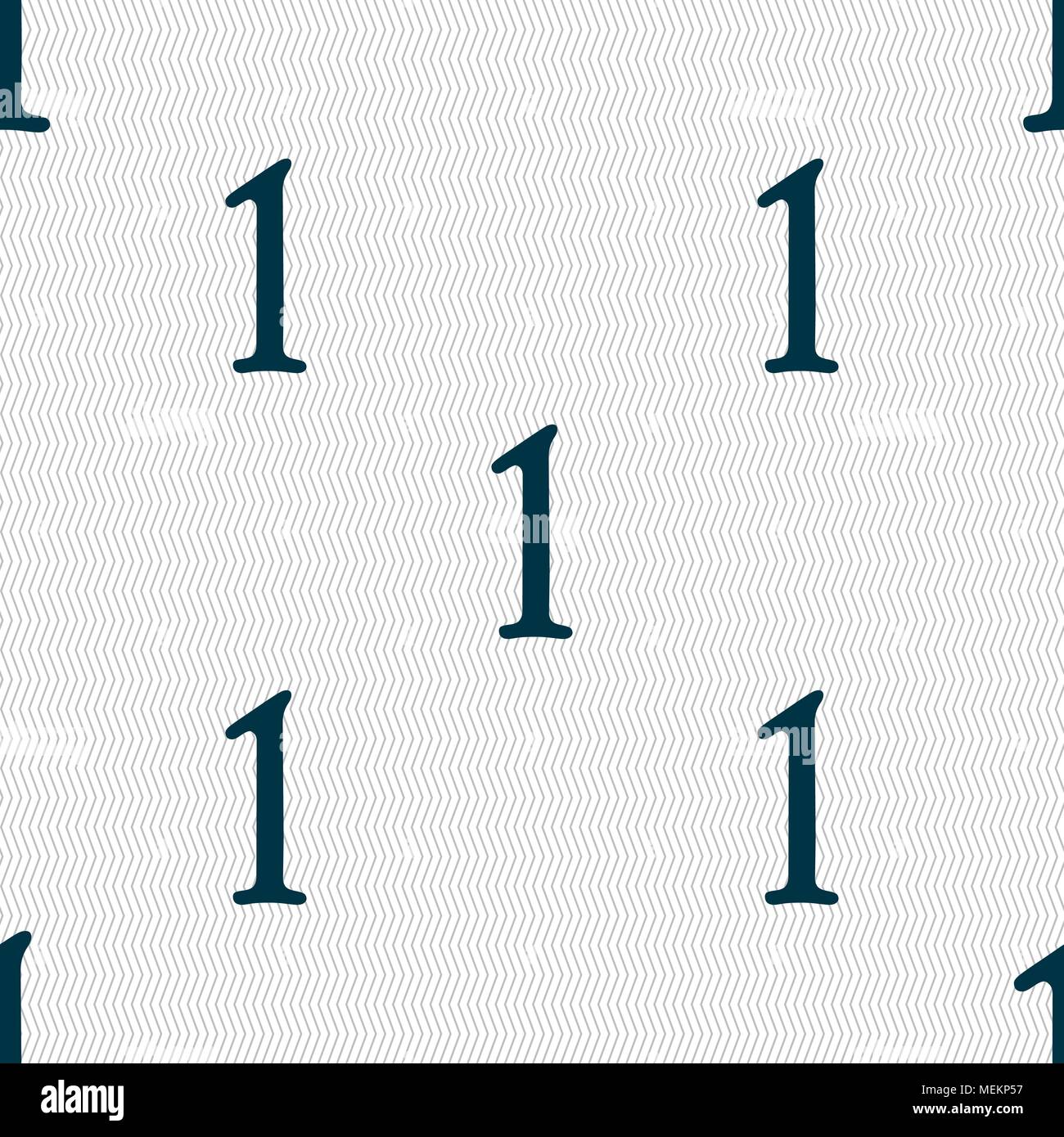First place award sign. Winner symbol. Step one. Seamless abstract ...