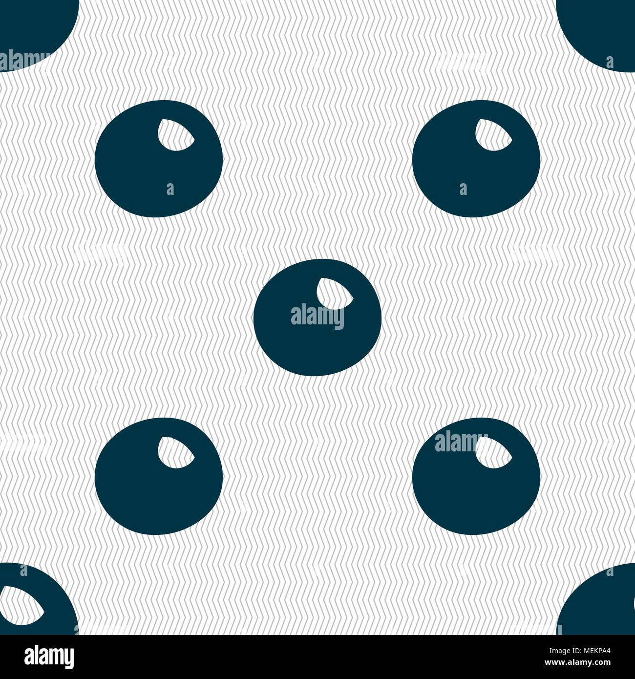 number zero icon sign. Seamless abstract background with geometric ...