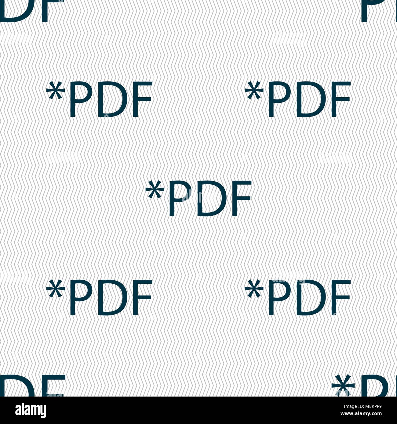 PDF file document icon. Download pdf button. PDF file extension symbol ...